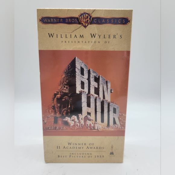 Warner Bros. | Media | Benhur On Vhs Staring Charlton Heston | Poshmark